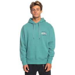 Quiksilver Kapuzensweatshirt »Moonlit Mountain« Brittany Blue S S Umweltfreundliches Material: Gebürsteter...