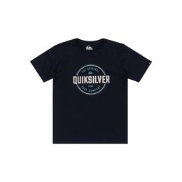 Quiksilver T-Shirt »Circle Up« Navy Blazer 10 10 Stoff: Baumwollstoff [160 g/m2]