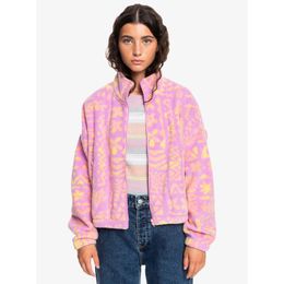 Quiksilver Sweatjacke &raquo;Polar Session&laquo; Orchid Flower Tropical Trip W L L Stoff: Geb&uuml;rsteter Sweatstoff aus Polyester...