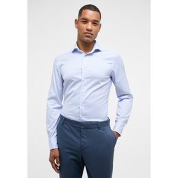 Eterna Damen Langarmhemd &raquo;SLIM FIT&laquo; EASY IRON (b&uuml;gelleicht) blau 38, Normalgr&ouml;&szlig;en