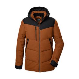 Killtec Steppjacke »KOW 306 MN QLTD JCKT« Herren Steppjacke mit Kapuze, wasserabweisend, atmungsaktiv orange XL XL Herren Winter Steppjacke mit Kapuze