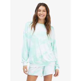 Roxy Sweatshirt »Lounge Life Crew« Brook Green Toast On Mars L L Stoff: Mischgewebe aus Viskose, Polyester...