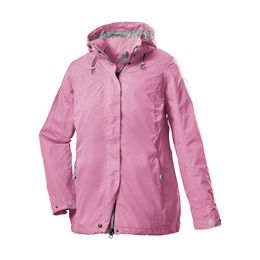 STOY Outdoorjacke »STS 11 WMN JCKT« Wasserdichte, atmungsaktive -Jacke mit abnehmbarer Kapuze orchidee 48 48 Damen Funktionsjacke mit abzippbarer...