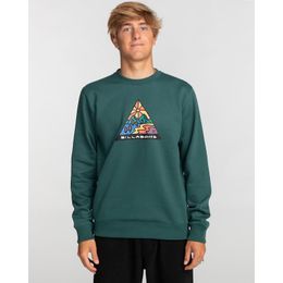 Billabong Sweatshirt »Shine« Deep Teal L L Umweltfreundliches Material: Sweatstoff aus...