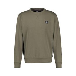 Lerros Herren Lerros Sweatshirt &raquo;Lerros Urbaner Sweatshirtstyle&laquo; gr&uuml;n L