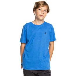 Quiksilver T-Shirt »Basic« Nebulas Blue 10 10 Stoff: Baumwoll-Jersey, [160 g/m2]