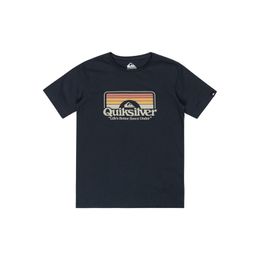 Quiksilver T-Shirt »Step Inside« Dark Navy 12(148-156cm) 12(148-156cm) Stoff: Baumwoll-Jersey-Stoff [160 g/m2]