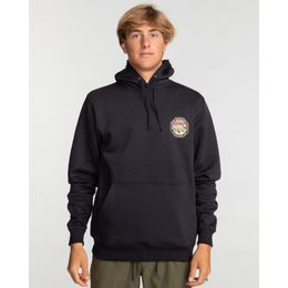 Billabong Kapuzensweatshirt »Rockies« schwarz S S Umweltfreundliches Material: Sweatstoff aus...