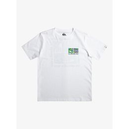 Quiksilver T-Shirt »Free Zone« White 16 16 Material: Rippstrick-Material aus Baumwolle...