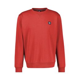 Lerros Herren Lerros Sweatshirt &raquo;Lerros Urbaner Sweatshirtstyle&laquo; rot 3XL
