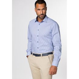 Eterna Damen Langarmhemd &raquo;MODERN FIT&laquo; NON IRON (b&uuml;gelfrei) blau 39, Normalgr&ouml;&szlig;en