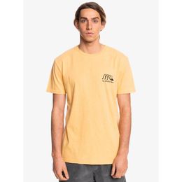 Quiksilver T-Shirt &raquo;Repeater&laquo; Ochre Heather L L Stoff: Leichter Jersey-Stoff aus Baumwolle