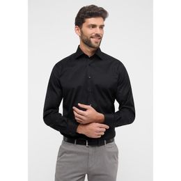 Eterna Damen Langarmhemd &raquo;MODERN FIT&laquo; NON IRON (b&uuml;gelfrei) schwarz 45, Normalgr&ouml;&szlig;en