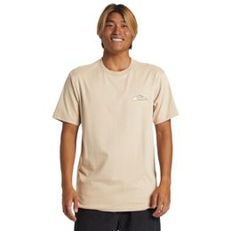 Quiksilver T-Shirt »Step Up« Plaza Taupe XS XS Stoff: Baumwollstoff [200 g/m2]
