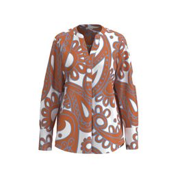 Seidensticker Klassische Bluse »Schwarze Rose« Tunika Paisley orange M38 M38 Passform: Regular