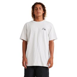 Quiksilver T-Shirt »QS Bubble« Snow Heather S S Kollektion: DNA-Kollektion
