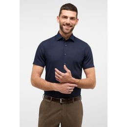 Eterna Kurzarmhemd &raquo;SLIM FIT&laquo; NON IRON (b&uuml;gelfrei) navy 43 - Normalgr&ouml;&szlig;en Normalgr&ouml;&szlig;en 43 Passform laut Hersteller: Slim Fit