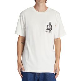 DC Shoes T-Shirt »Kings Game« White Acid Wash XXL XXL Stoff: Jersey-Stoff aus Baumwolle [200 g/m2]