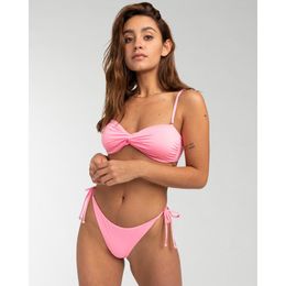 Billabong Bikini-Hose »Sol Searcher Tie Side Tanga« Berry Pink XL - US-Größen US-Größen XL Stoff: , gepeachter Stretchstoff