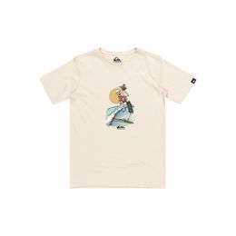 Quiksilver T-Shirt »Neverending Surf« weiß 10 10 Stoff: Baumwollstoff [160 g/m2]