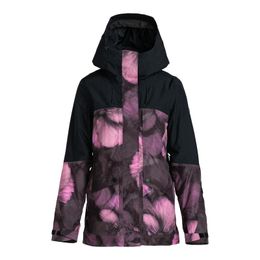 Roxy Snowboardjacke »GORE-TEX Glade« Black Pansy Pansy M M Umweltfreundliches Material: Leinwandgewebe...
