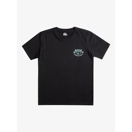 Quiksilver T-Shirt »Backside Snap« schwarz 8 8 Material: Rippstrick-Material aus Baumwolle...