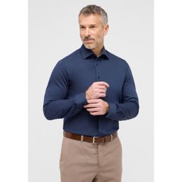 Eterna Damen Langarmhemd &raquo;SLIM FIT&laquo; NON IRON (b&uuml;gelfrei) blau 40, Normalgr&ouml;&szlig;en
