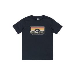 Quiksilver T-Shirt »Step Inside« Dark Navy 14 14 Stoff: Baumwoll-Jersey-Stoff [160 g/m2]