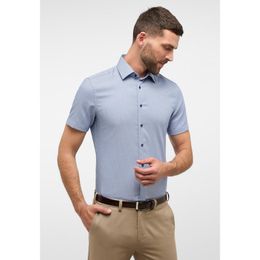Eterna Kurzarmhemd &raquo;SLIM FIT&laquo; NON IRON (b&uuml;gelfrei) blau 44 - Normalgr&ouml;&szlig;en Normalgr&ouml;&szlig;en 44 Passform laut Hersteller: Slim Fit