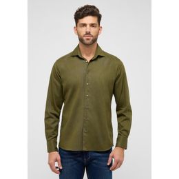 Eterna Langarmhemd &raquo;MODERN FIT&laquo; EASY IRON (b&uuml;gelleicht) khaki L - US-Gr&ouml;&szlig;en US-Gr&ouml;&szlig;en L Passform laut Hersteller: Modern Fit