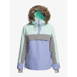Roxy Snowboardjacke »Shelter« Fair Aqua M M Material: Leinwandgewebe aus Nylon [WBS0]