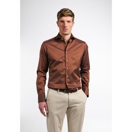 Eterna Langarmhemd »SLIM FIT« EASY IRON (bügelleicht) caramell 40 - Normalgrößen Normalgrößen 40 Passform laut Hersteller: Slim Fit