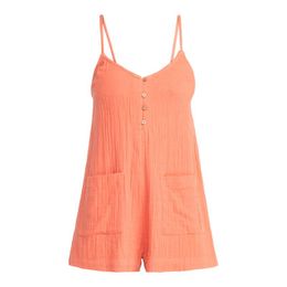 Roxy Overall »Sunshine Haze« Apricot Brandy L - US-Größen US-Größen L Material: Gaze-Stoff aus 100 % Baumwolle