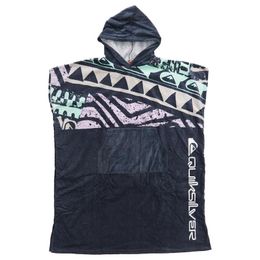 Quiksilver Fleeceponcho »Hoody Towel« Midnight Navy [Hauptstoff] 100 % Baumwolle Einheitsgröße