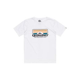 Quiksilver T-Shirt »Step Inside« White 14 14 Stoff: Baumwoll-Jersey-Stoff [160 g/m2]