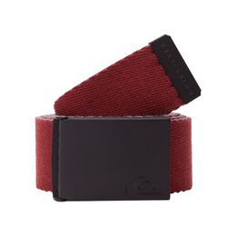 Quiksilver Synthetikgürtel »The Jam 5« Marsala Einheitsgröße Einheitsgröße Stoff: Polyester