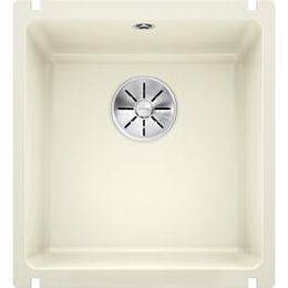 Blanco Subline 375-u Spüle 523727 41,4x45,6cm, PuraPlus magnolia glänzend, für Unterbau