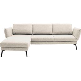 Sch&ouml;ner Wohnen Kollektion Ecksofa "Spin, Multifunktionssofa, bequem und hochwertig verarbeitet, L-Form", beige (natur), B:329cm H:87cm T:224cm, 54% Polyacryl, 46% Polyester, SCH&Ouml;NER WOHNEN-KOLLEKTION, Sofas, Ecksofa, Drehsitz-Funktion, USB-Anschluss, Armlehnfunktion, R&uuml;ckenverstellung