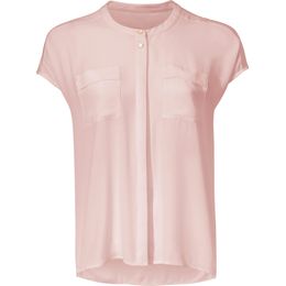 Heine Damen Kurzarm-Bluse in Oversize-Passform rosé, Größe 34
