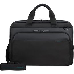 Laptoptasche Samsonite "MYSIGHT", Gr. B/H/T: 42cm x 30cm x 10,5cm, schwarz, Polyester, Polyurethan, Taschen, Laptoptasche 15,6-Zoll Lapotop-10,5-Zoll Tabletfach USB-Schleuse