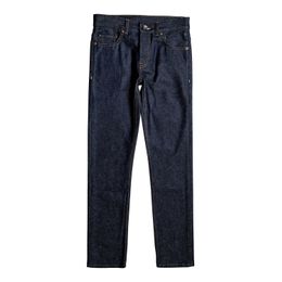 Slim-fit-Jeans Quiksilver "Voodoo Surf Rinse", Kinder, Gr. 14, blau (rinse), [Hauptstoff] 99% Baumwolle, 1% Elasthan, Jeans