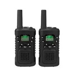 Nedis WLTK0610BK Walkie Talkie Schwarz 2er-Pack
