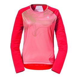 Schöffel Schöffel Funktionsshirt 'Altitude' Damen Größe XXL beige / pink / rosa