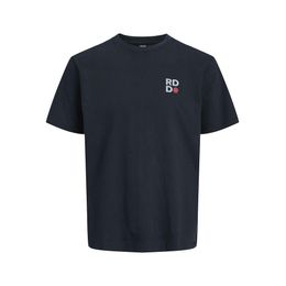 R.D.D. ROYAL DENIM DIVISION T-shirt Herren Gr&ouml;&szlig;e L marine / pastellblau / rot