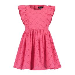 Blue Seven Kleid Mädchen Größe 128 himbeer