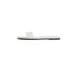 Calvin Klein Pantolette Damen Gr&ouml;&szlig;e 42 silbergrau / hellgrau