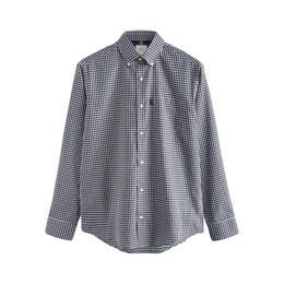 next Button Up Shirt male Blue size XS