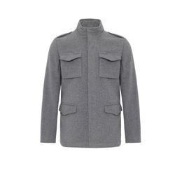 Moxx Paris Mantel Herren Gr&ouml;&szlig;e L/XL graumeliert