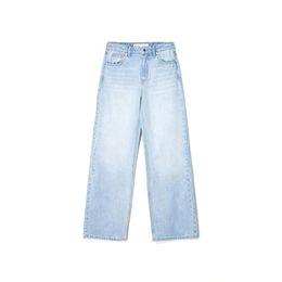 Bershka Jeans female Blue size 36