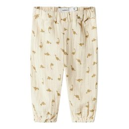 name it Hose 'NBMDeove' Größe 62 creme / oliv